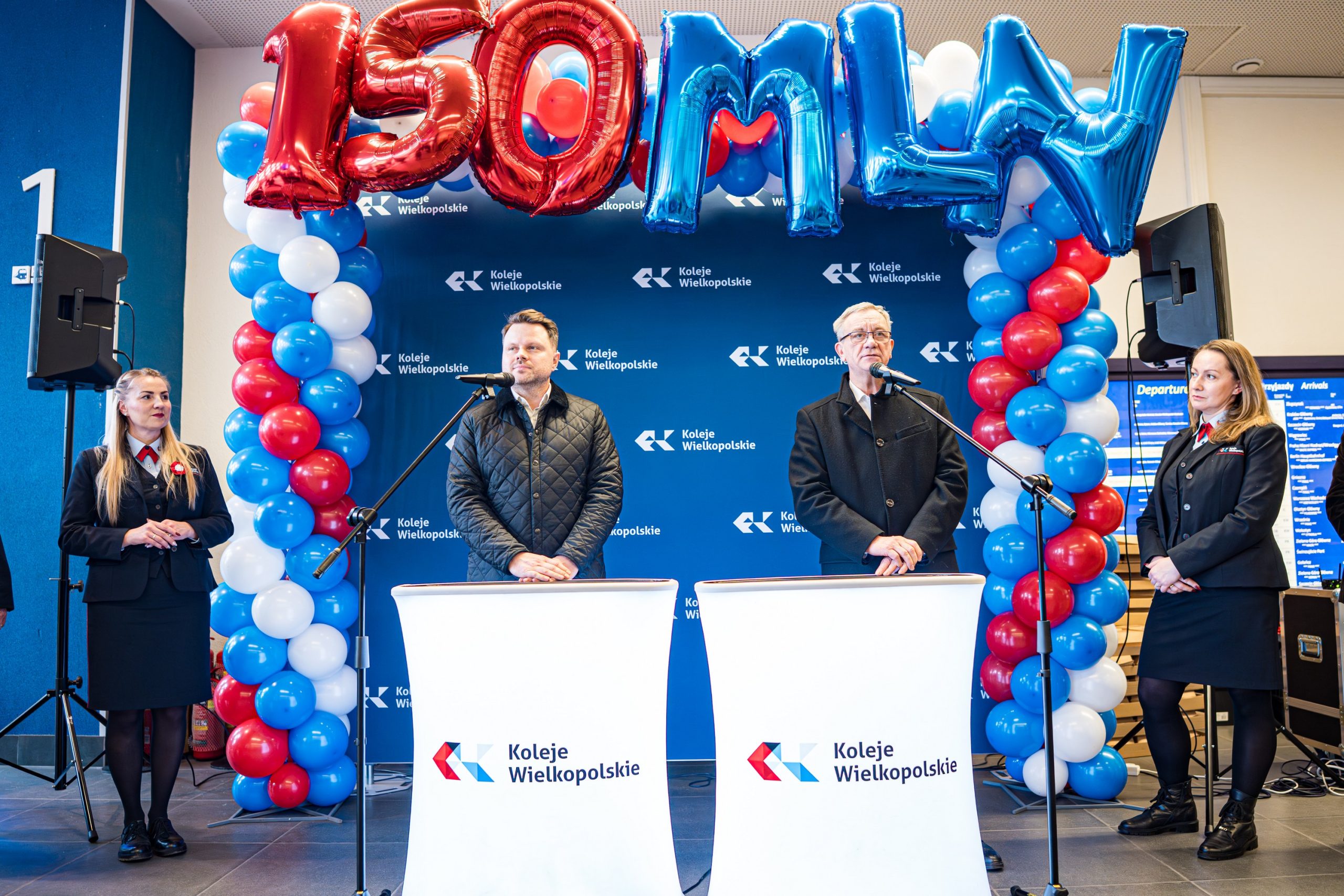 150 milionów powodów do dumy. Wyjątkowa celebracja na Dworcu Głównym w ...